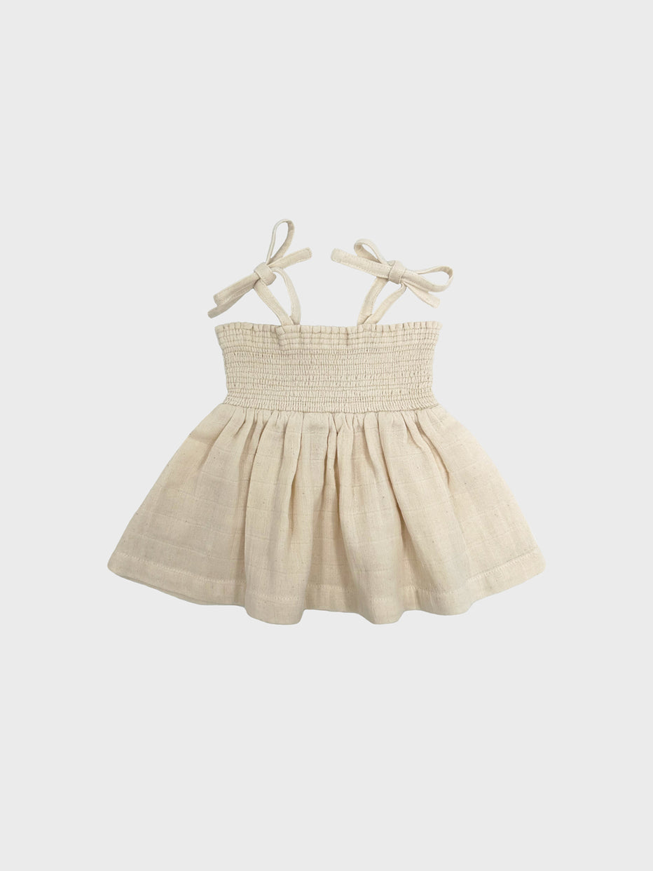 Baby & Toddler Girl Top | Organic Summer Top | Natural | Petit Co.